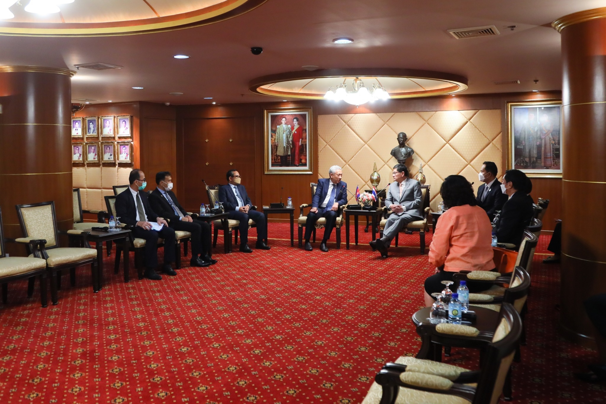 ข่าวรัฐมนตรี เอนก - H.E. Prof. Dr. Chhem Kieth Rethy Minister Delegate ...